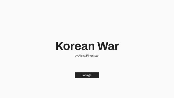Korean War | Genially