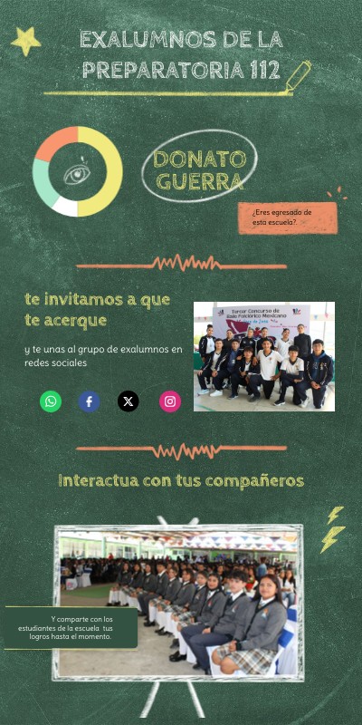 Exalumnos de la preparatoria 112 | Genially