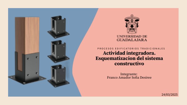 Actividad integradora. Esquematizacion del sistema constructivo | Genially