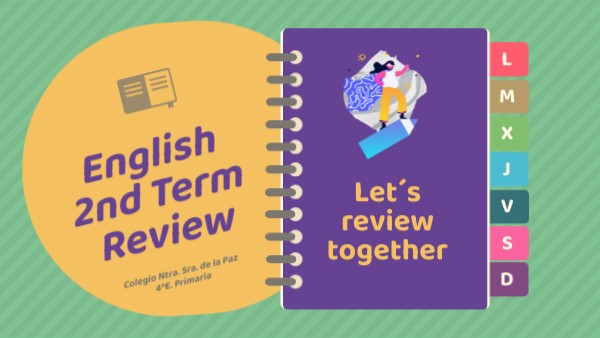 English 2nd Term Review | Genially