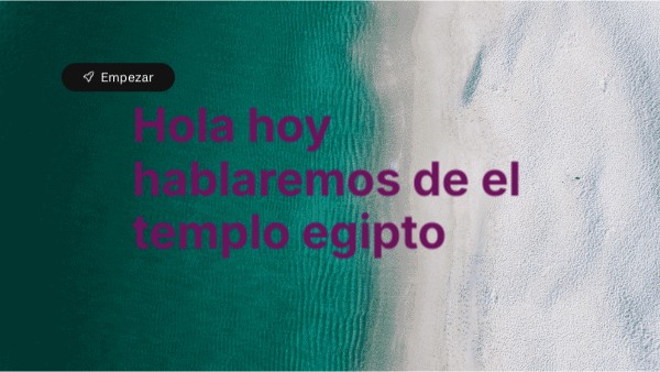 El templo egipto | Genially