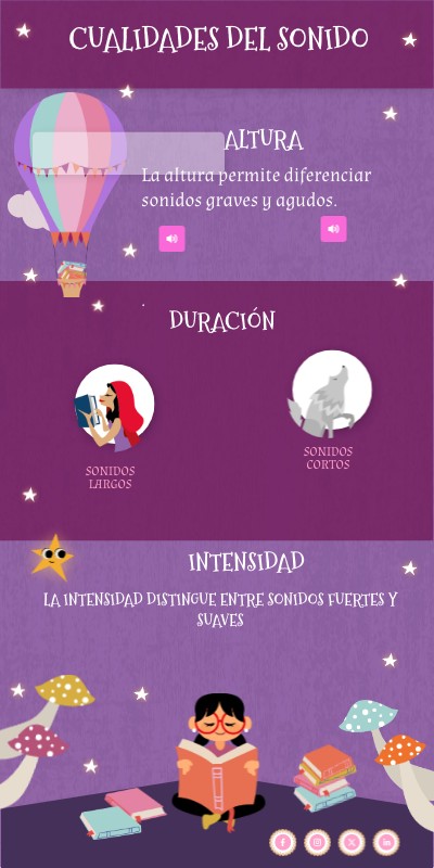 CUALIDADES DEL SONIDO | Genially