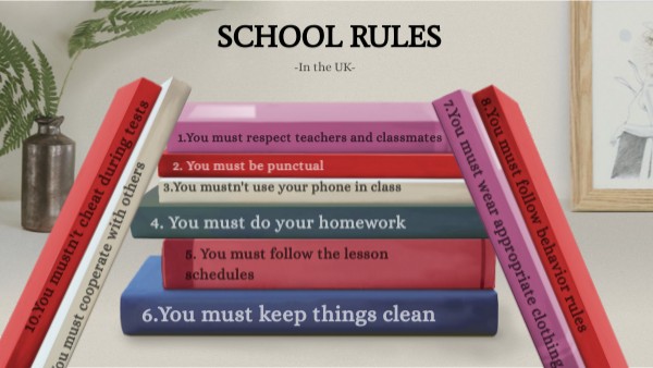 School rules | Genially