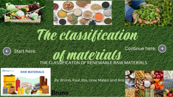 The classification of materials | Genially