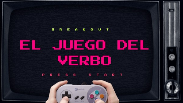 EL JUEGO DEL VERBO | Genially