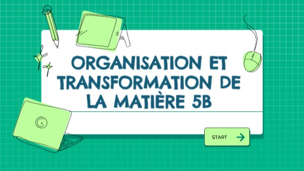 Orga et transfo 5B | Genially