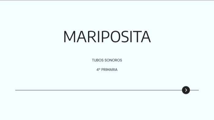 MARIPOSITA | Genially