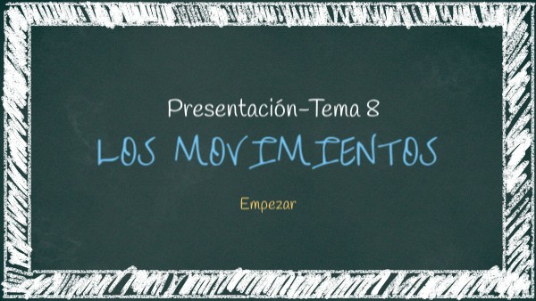 Tema 2 ESO Cinética | Genially