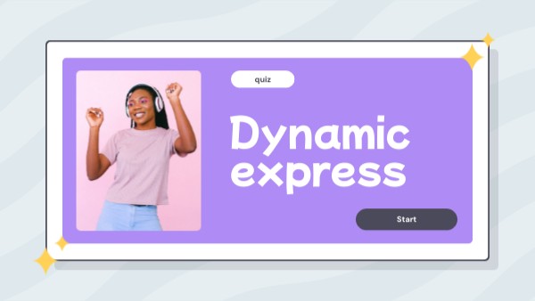 Dynamic Express Quiz | Genially