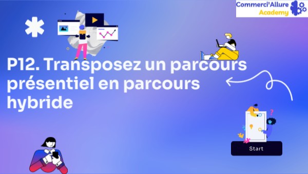 P12. Transposez un parcours présentiel en parcours hybride | Genially