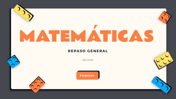 MATEMÁTICAS | Genially