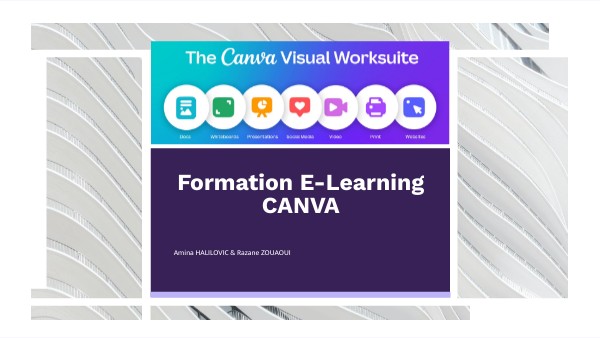Formation E-Learning CANVA | Genially