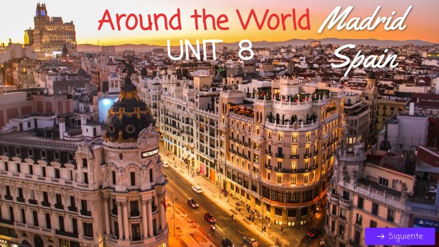 UNIT 8 AROUND THE WORLD | Genially