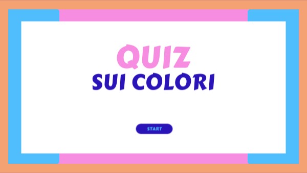 QUIZ SUI COLORI | Genially
