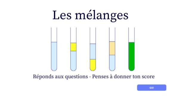 Les mélanges | Genially