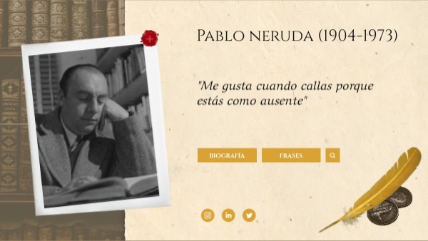 Pablo neruda (1904-1973) | Genially