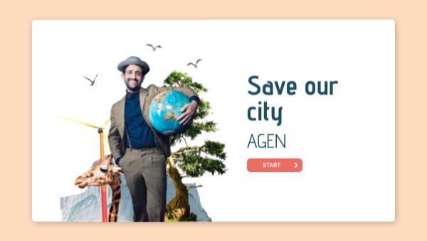 Save our city | Genially