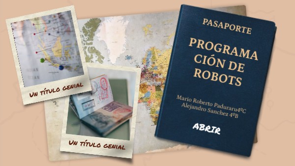 PROGRAMACIÓN DE ROBOTS | Genially