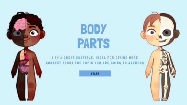 Body Parts | Genially