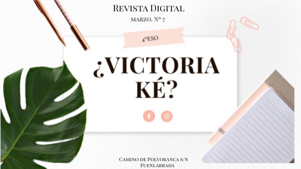 Índice y portada revista | Genially