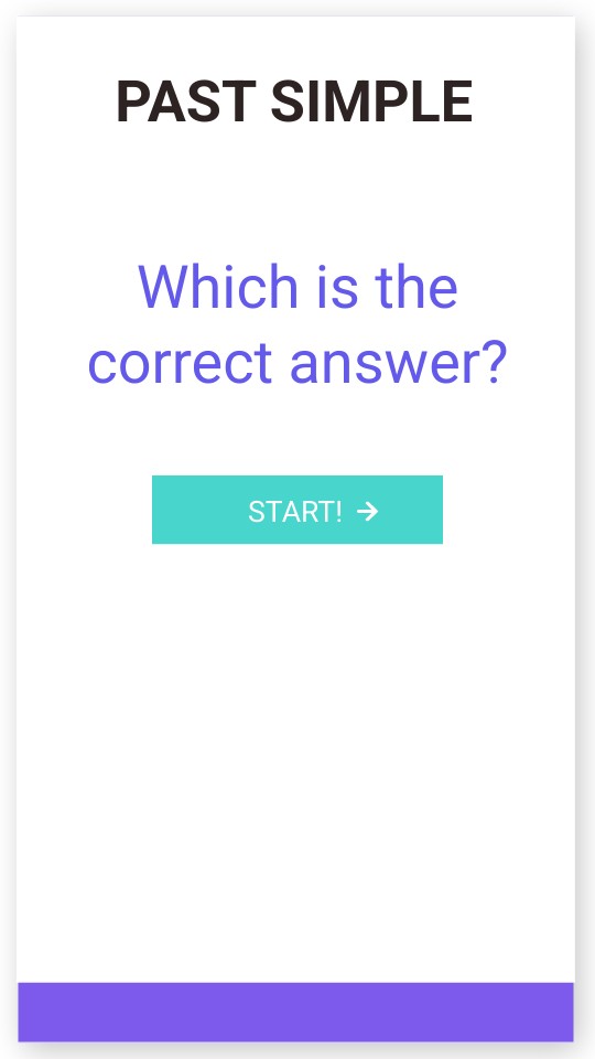 Past Simple - Multiple choice | Genially