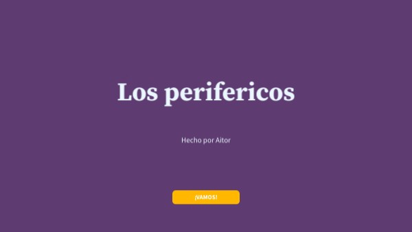 Los perifericos | Genially