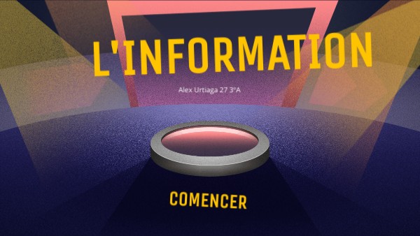 L'information | Genially