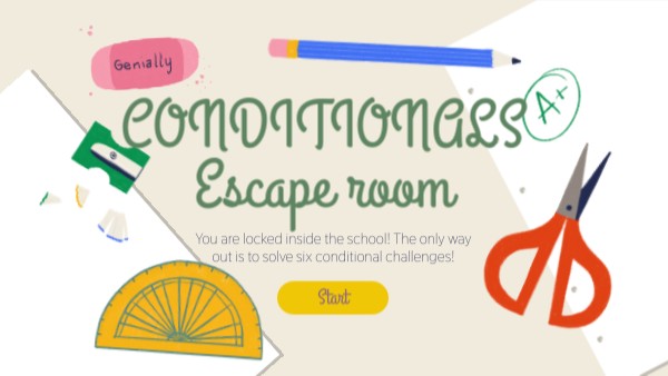 CONDITIONALS Escape room | Genially