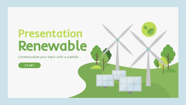 Renewable Presentation | Genially
