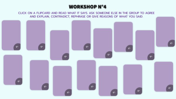 STREET ART - Workshop 4 : reacting with a constraint | Genially