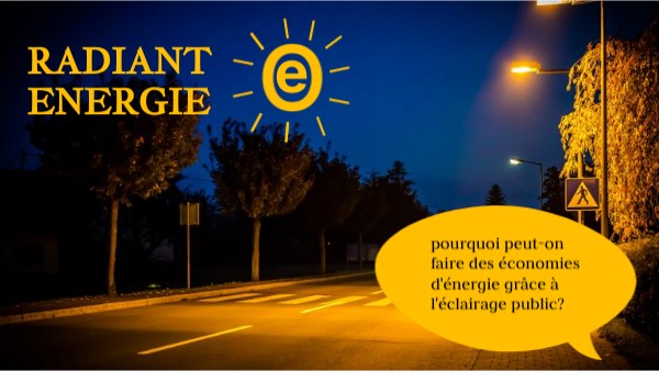 éclairage publique | Genially