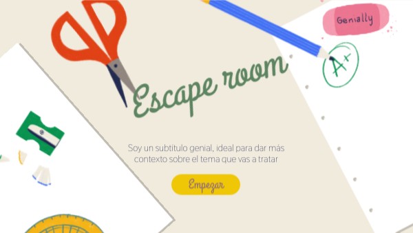 Escape room | Genially