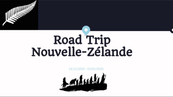 Road Trip Nouvelle-Zélande | Genially