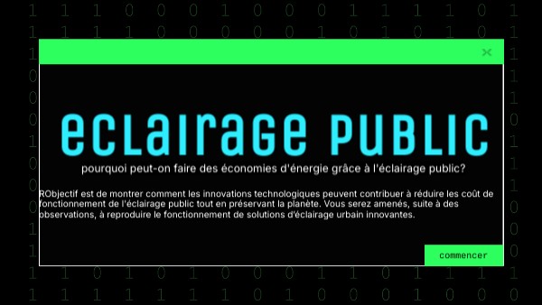 eclairage public | Genially