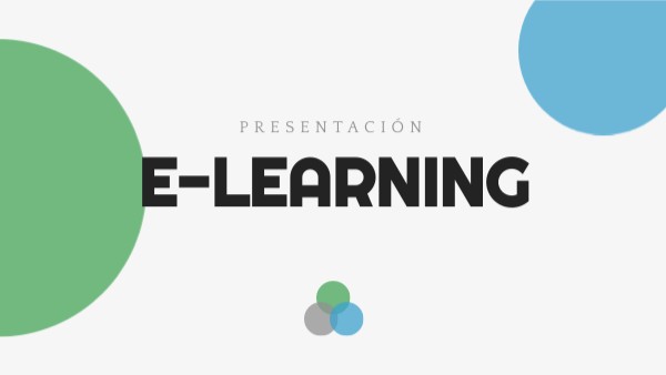 E-LEARNING | Genially