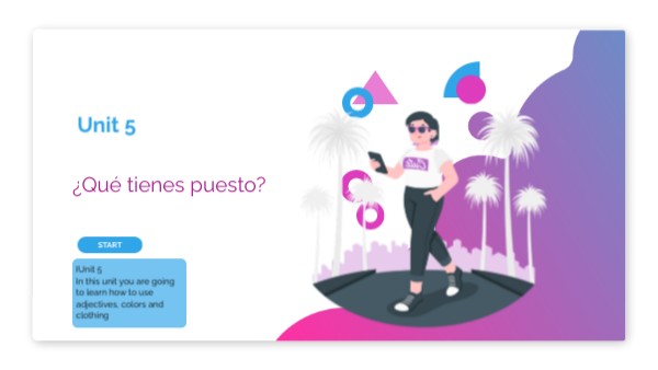 Copy - Unit 5 - La Ropa | Genially