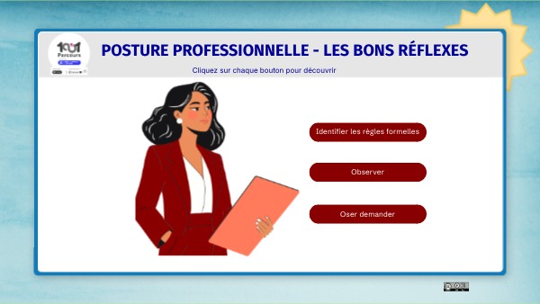 M1 - Posture professionnelle - En résumé | Genially