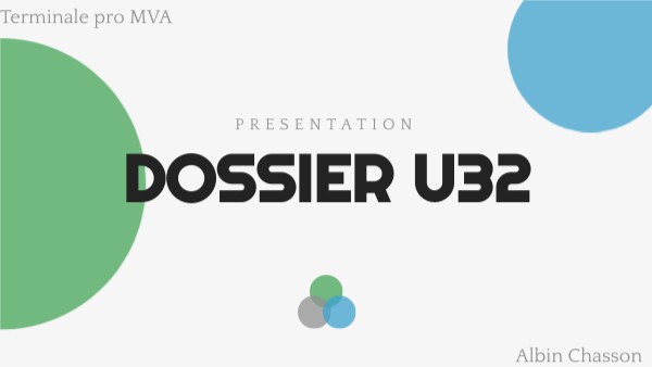 Dossier u32 | Genially