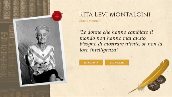 Rita Levi Montalcini | Genially