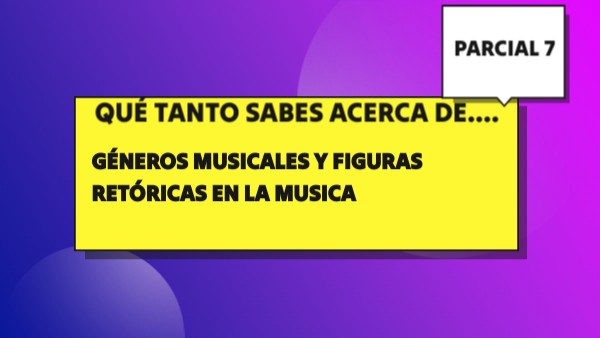 Qué tanto sabes acerca de.... | Genially