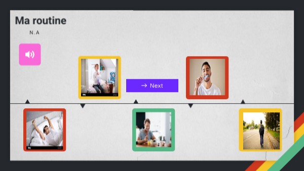 Ma routine | Genially