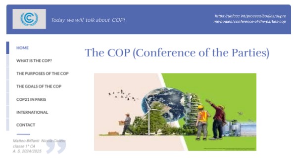 The COP (Conference of the Parties) | Genially