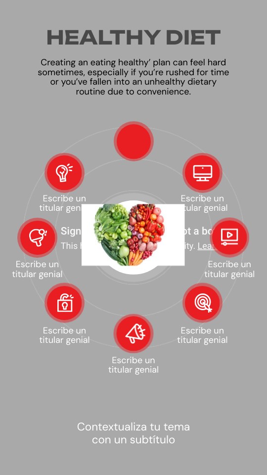 HEALTHY DIET | Genially