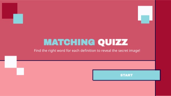 MATCHING QUIZZ | Genially