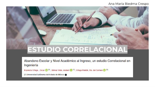 ESTUDIO CORRELACIONAL | Genially