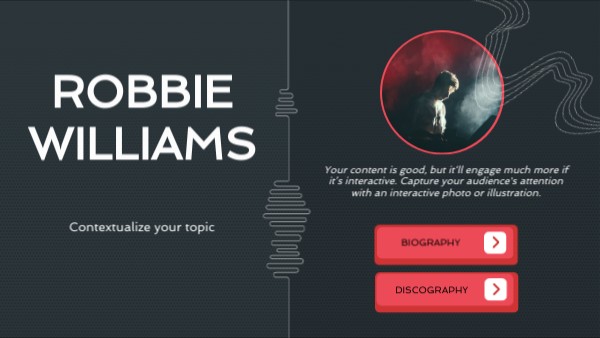 Robbie williams | Genially