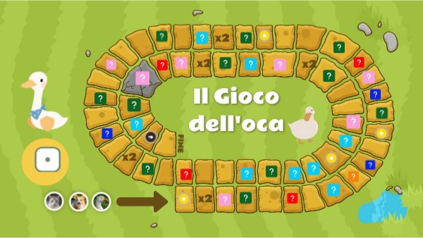IL GIOCO DELL'OCA PER ITALIANO A1 | Genially