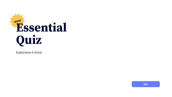 Essential Quiz | Genially