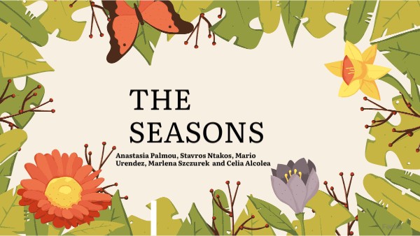 THE SEASONS | Genially