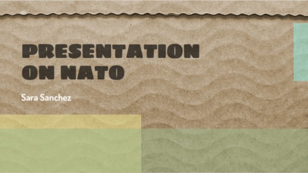 presentation on NATO | Genially